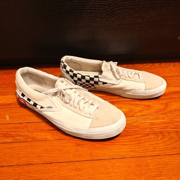 Vans | Shoes | Vans Slipons Deconstructed Checkerboard | Poshmark